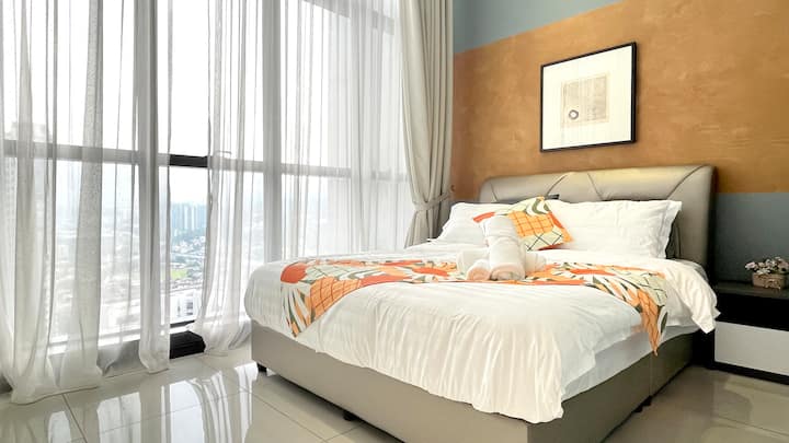 7 Mins Klcc Trx Gleneagles Kpj City Center 6pax2br - Ampang Jaya