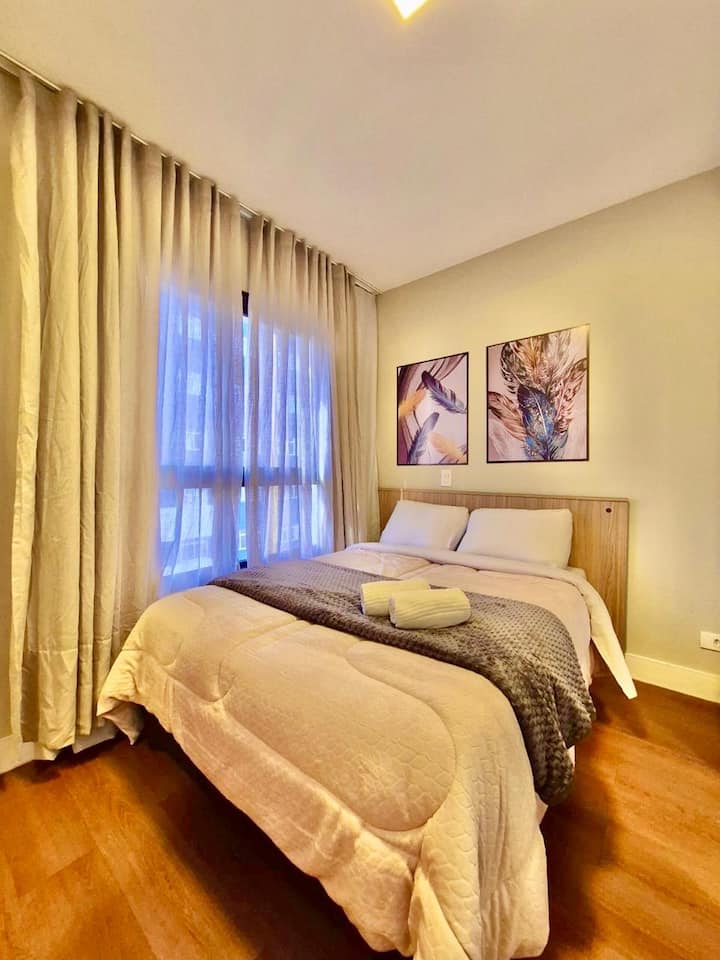 Amável Apto Com Ar Condicionado - Curitiba