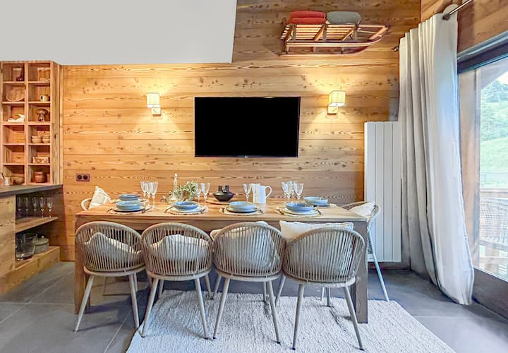 Appartement T3 Cosy Sur Les Pistes Avec Parking - Thônes