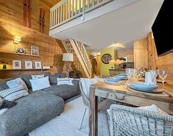 Appartement T3 Cosy Sur Les Pistes Avec Parking - Le Grand-Bornand