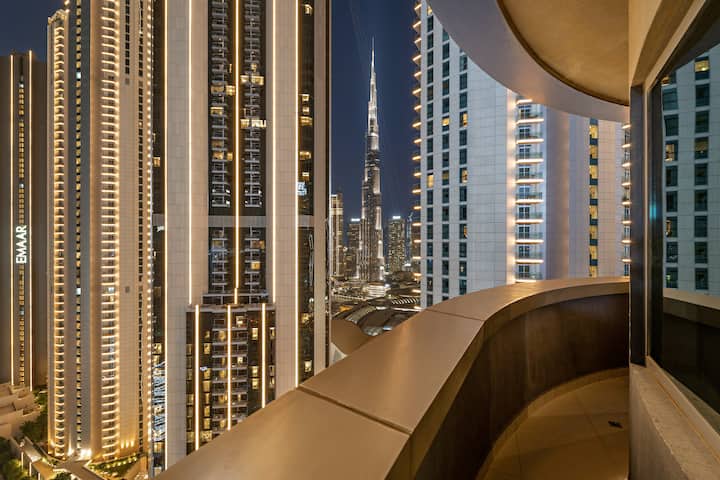 First Class | 1br | Iconic Burj Khalifa View - Charjah