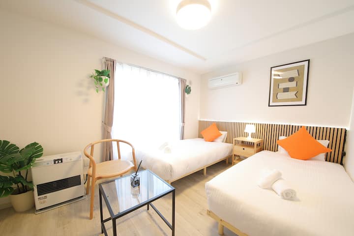 2025年9月新規op/すすきの周辺まで徒歩圏内/家族・友人と最大3人/無料wi-fi - Sapporo