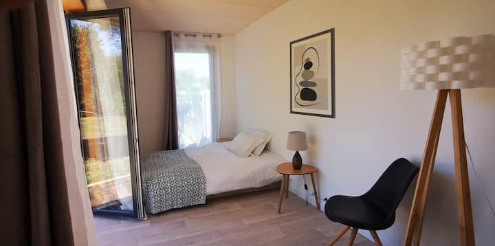 Cocon De Bois Sur Jardin - Larmor-Plage