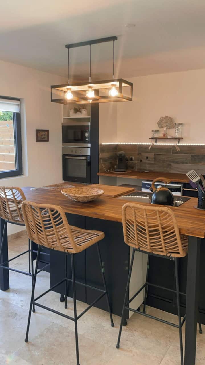 Chez Stéphanie - Cosy | Clim | Terrasse | 4 Pers - Martigues
