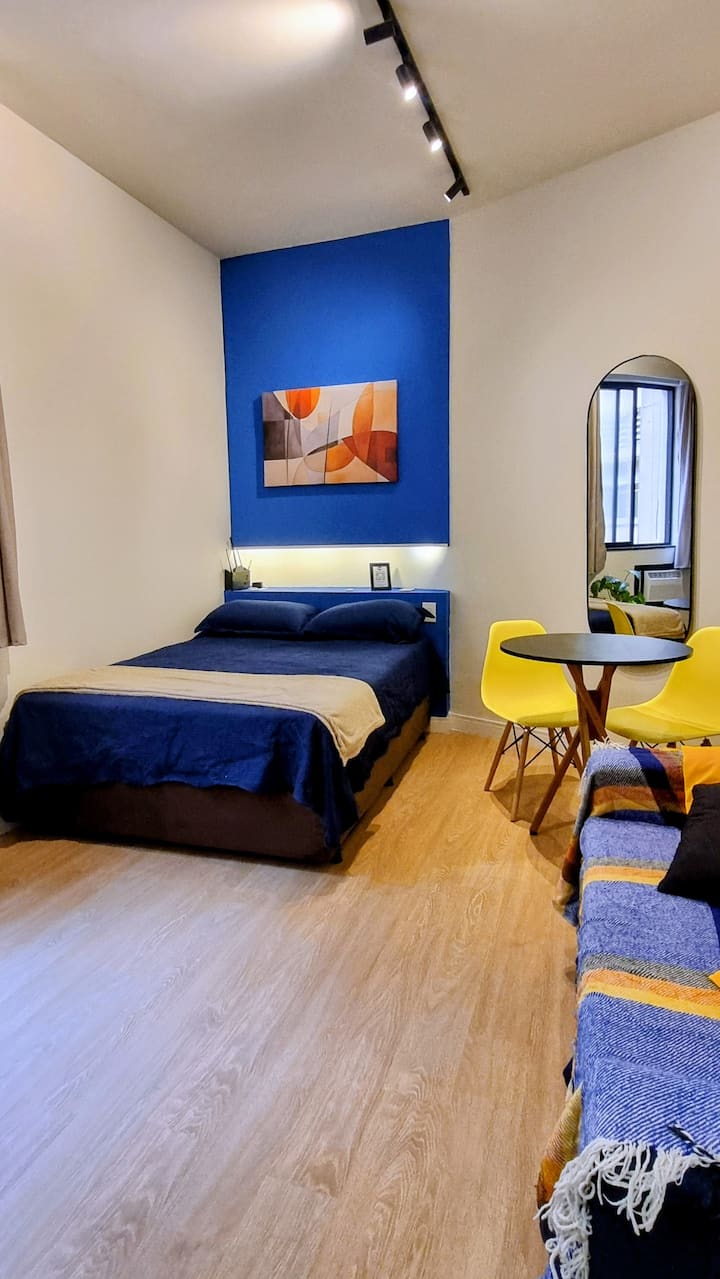 Cozy Lapa Studio Near Metro & Arcos & Nightlife - Glória