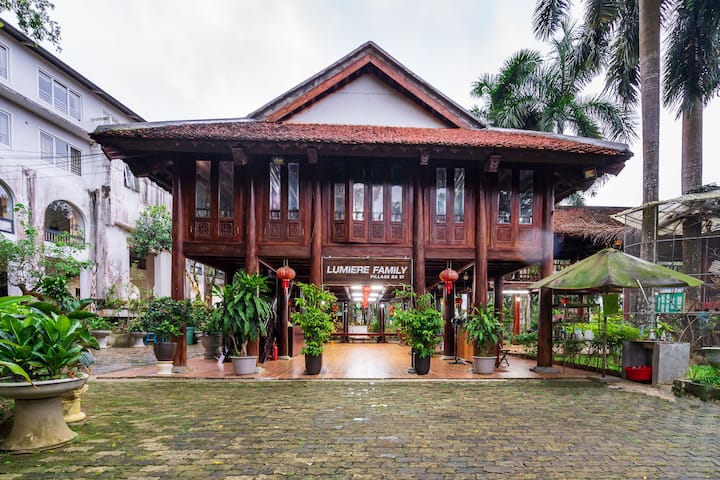 Lfv Ba Vì - Traditional Stilt House 2 Br W Ac - Sơn Tây