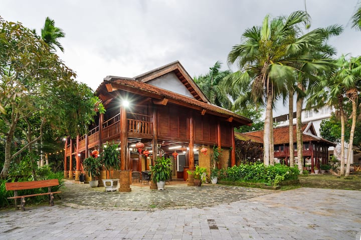 Lfv Ba Vì - Traditional Stilt House 1 Br + Fan - Sơn Tây