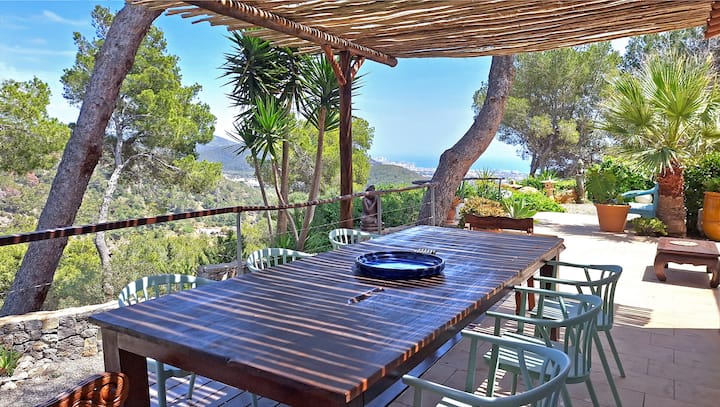 House With Pool And Sea Views - Ibiza