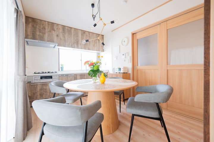 静岡駅車15分/ガス乾燥機/長期/ファミリーグループ/6名/おしゃれ空間/富士山眺望/コンビニ徒歩 - Shizuoka