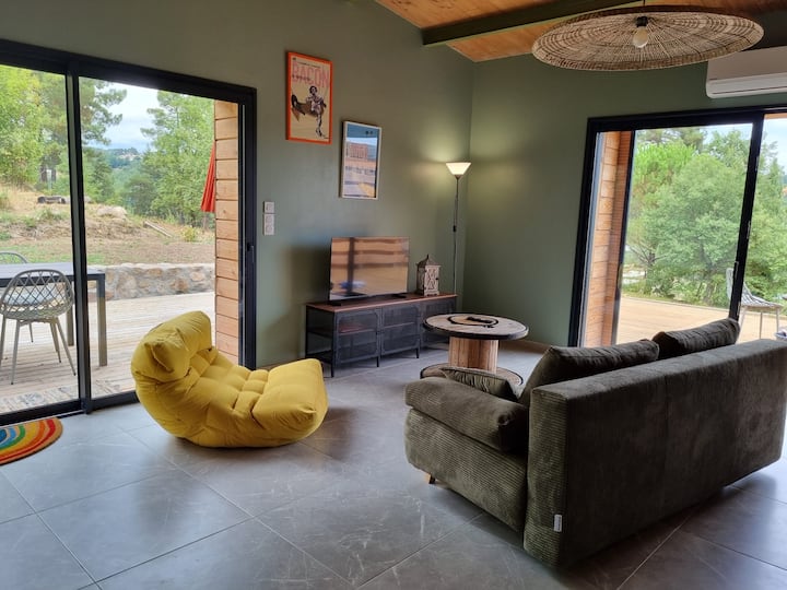 Hébergement Avec Piscine, "Lou Papet", Aubenas - Aubenas