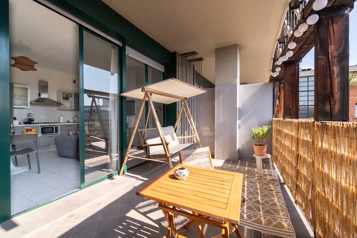 Station Tower Oasis + Terrace + Fitness - Bolonia