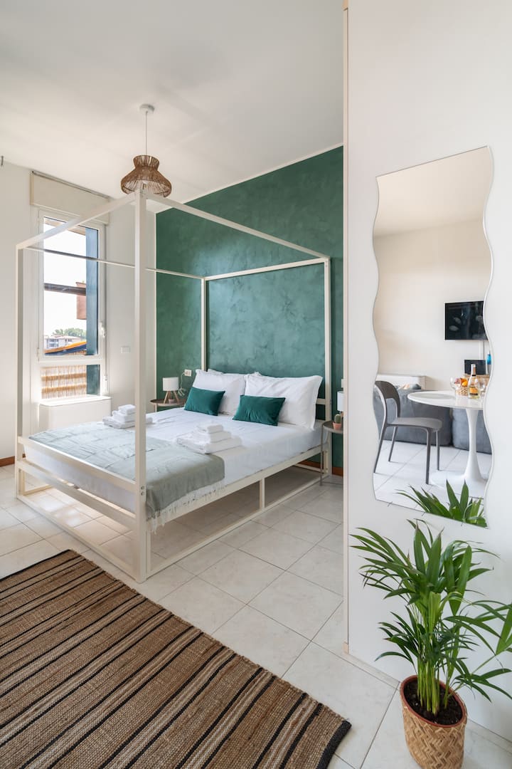 Station Tower Oasis + Terrace + Fitness - Bolonha