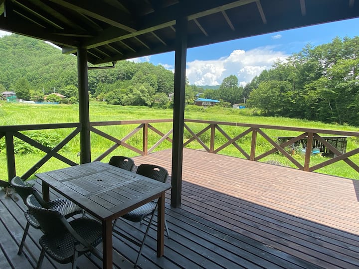 New Open|星空と自然を満喫できる一棟貸切の無人宿|wifi完備|6名|coco開田高原 - Takayama