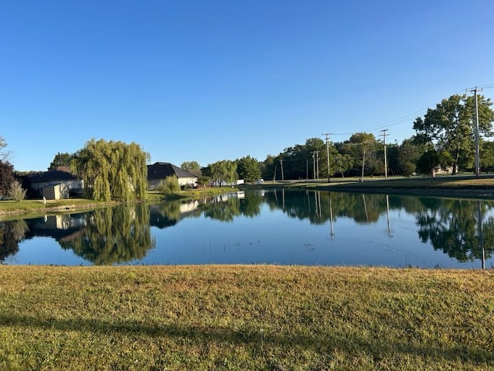Duck Pond View - マンシー, IN
