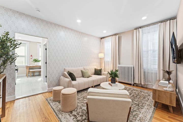 *New* 3br, 8 Guests, Fast Wifi, Easy Access To Nyc - Jersey City, NJ