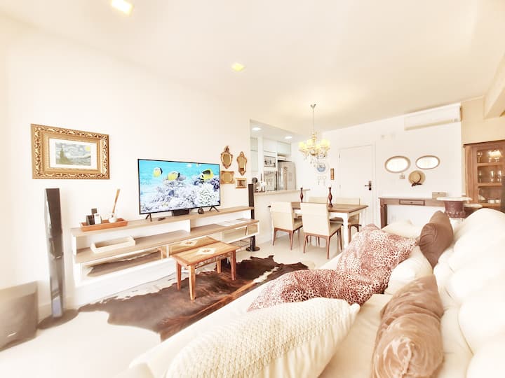 Belo Apto Com Requintes De Resort - Pé Na Areia - Florianópolis