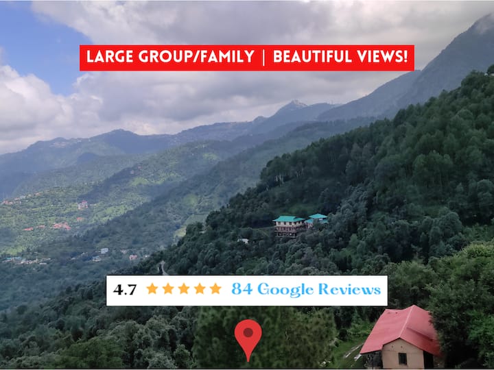 Large Group 6bhk, Stunning Views! Parking, Patio - シムラー