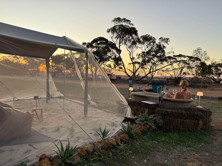 Glamping Tent (1 Night Rate) - Off Grid - Western Australia