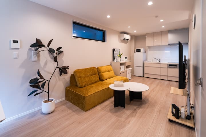 青羽|临近天王寺，双线地铁直达心斋桥、难波、梅田|到动物园前站5分，新今宮站9分钟|全新日式一户建 - Osaka