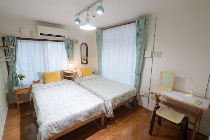 【Room 204】sunny & Cozy In Central Tokyo/1-3 Guests - 六本木