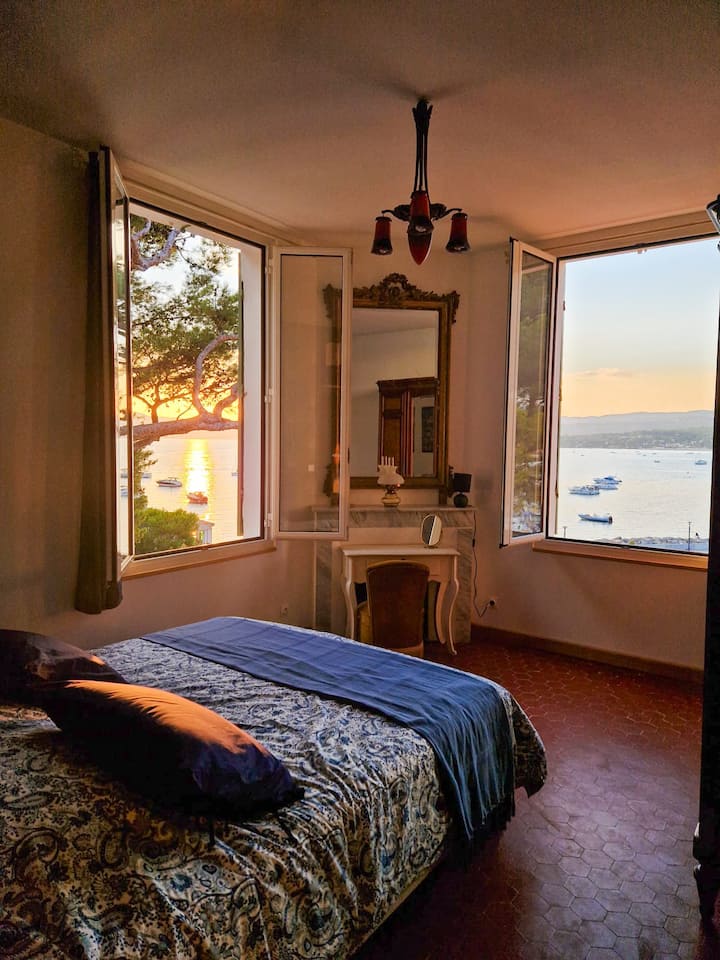 Villa De Charme - Front De Mer, Vue Panoramique - Saint-Cyr-sur-Mer