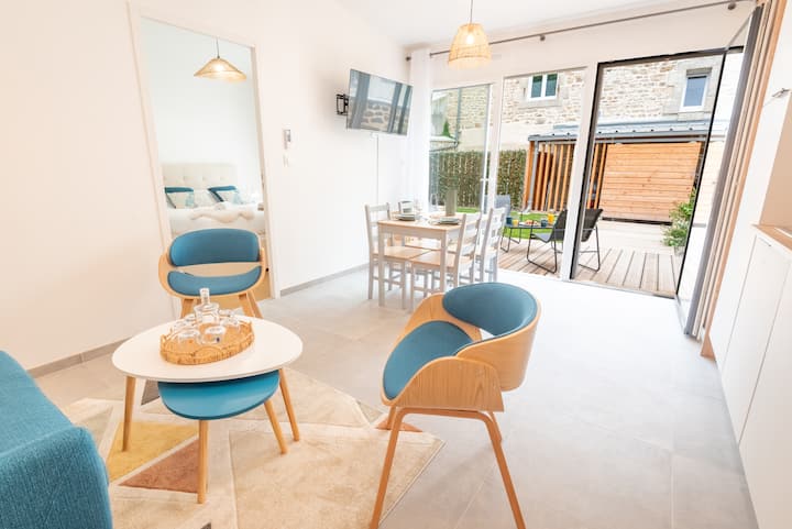 T2 Premium Avec Terrasse, Gare Tgv Par Groom* - Lorient
