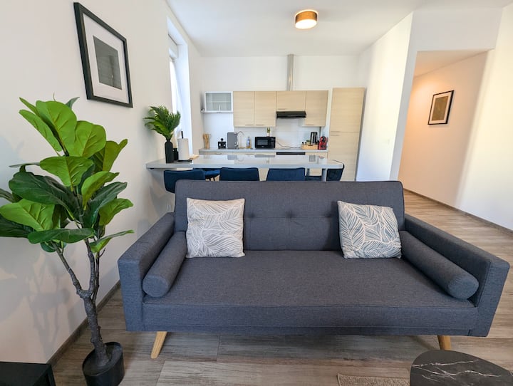 Cosy T3 à 1min De La Gare - Ain