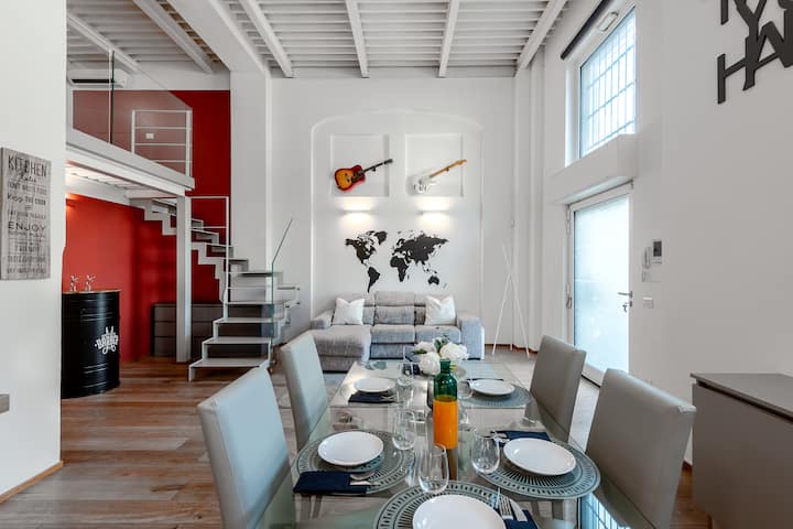 Stayeasy Bernina • Design Loft, Metro+free Parking - Milan