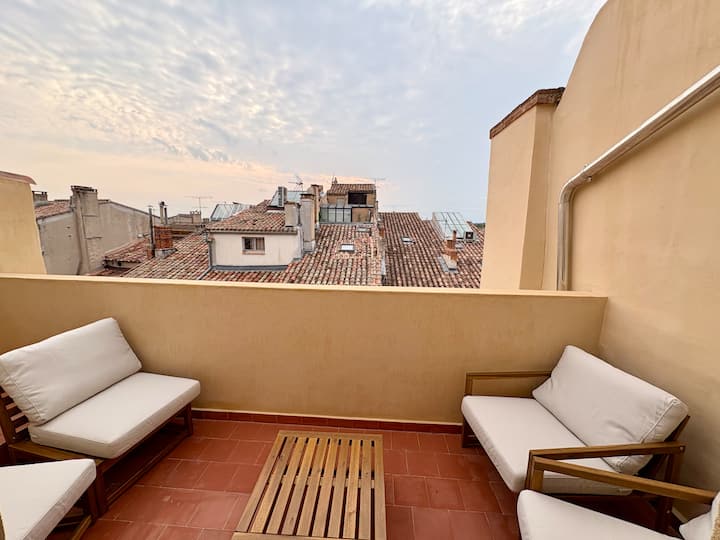 Appartement Chambre Et Terrasse - Aix-en-Provence