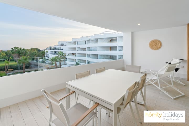 Homity Holidays - Apartamento De Lujo Mf-3-p1-3b - Motril