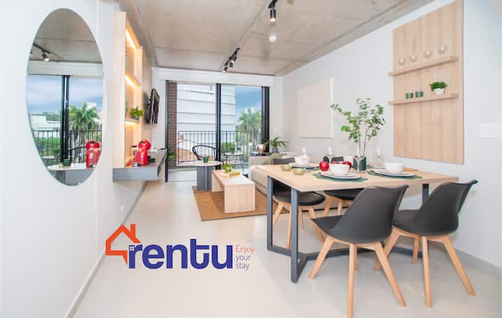 Unique 1br Retreat W/ Balcony - Asunción