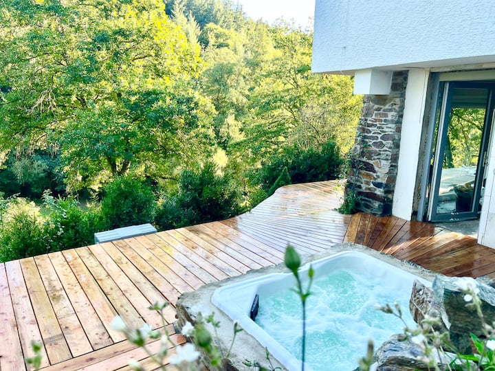 Panorama Whirlpool Chalet By Minimalus - Rheinland-Pfalz
