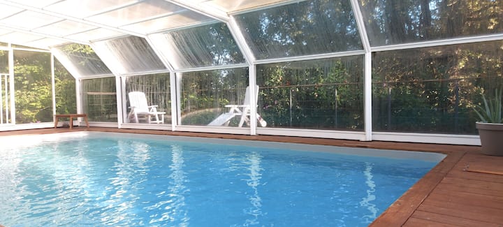 Chambre Mancanille + Kichenette +Piscine à Angoumé - Dax