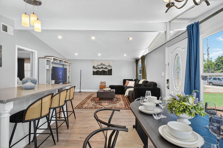 Wfh + Corporate-ready Stay - Ocean Breeze Retreat - Santa Clara, CA