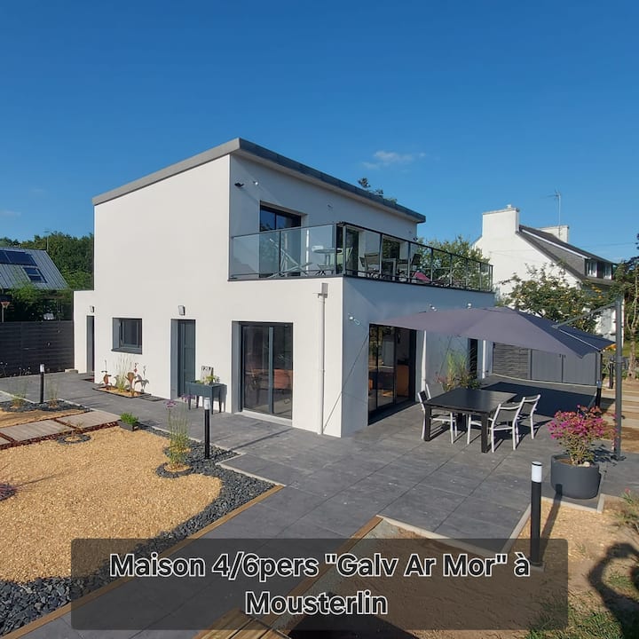 "Galv Ar Mor" Charmante Maison à Mousterlin! - Fouesnant
