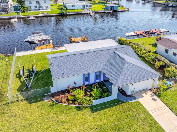 Rod And Reel Haven Waterfront Direct Gulf Access - Hernando Beach, FL