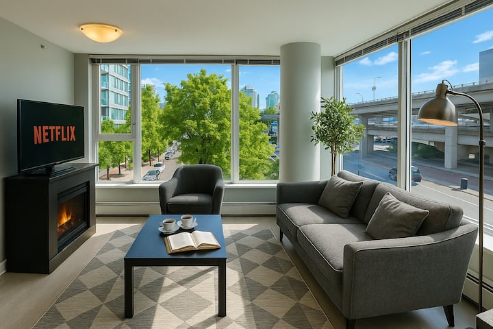 "New" Urban Luxe Retreat – 4br W/ Pool & Parking - Vancouver