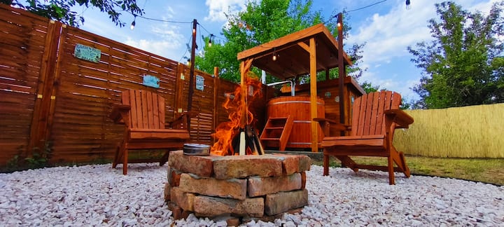 Rust • Privé Tuin&hottub • Kampvuur • Petfriendly - Macaristan