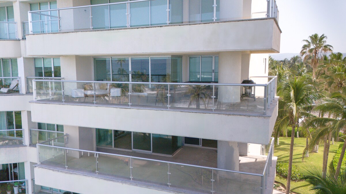 Depa de lujo frente al mar - Airbnb