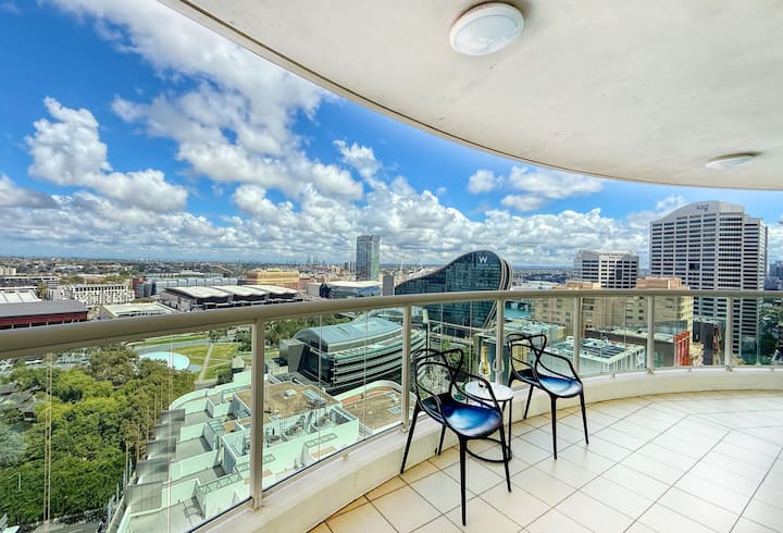 Amazing Darling Harbour's View Apt: Heart Of City - Hyde Park Barracks, Sydney