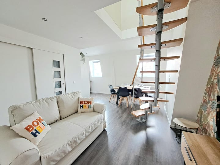 Joli T3 Hyper-centre, Métro République à 5 Min - Lille