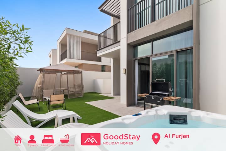 Beautiful 4bdr Villa With Jaccuzzi And Bbq Zone - 