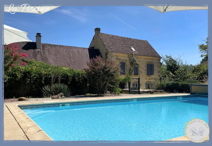 Charmante Gîte 1-2p Met Terras Op Groen Domein - Les Eyzies-de-Tayac-Sireuil