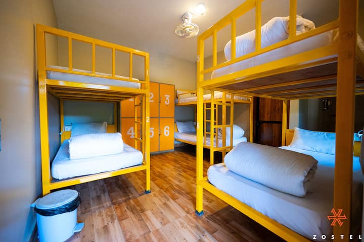 Zostel Pokhara L Deluxe 6 Bed Mixed Dorm - Pokhara