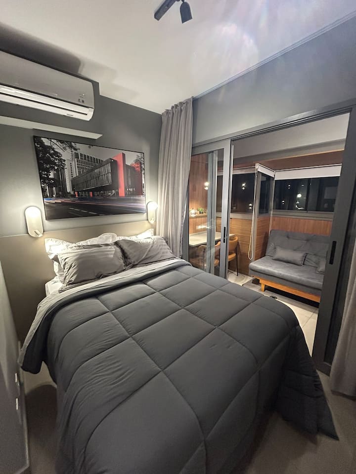 Modern Studio Oscar Freire Metro + Paulista Avenue - Pinheiros