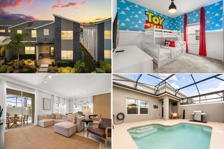 5 Bd/ 4 Ba Sleeps 12! Storey Lake (4455 Sl) - Kissimmee, FL