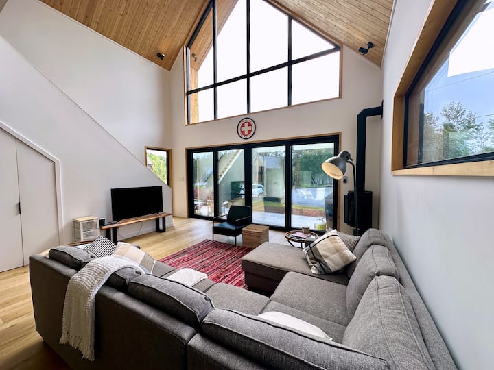 Fenêtres Xxl Chalet Neuf | Spa • Pit à Feu • Foyer - Mont-Tremblant
