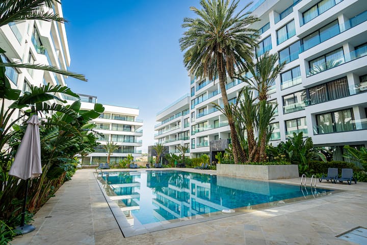 L'élégance Familiale - Luxe, Piscine, Confort, A/c - Tanger