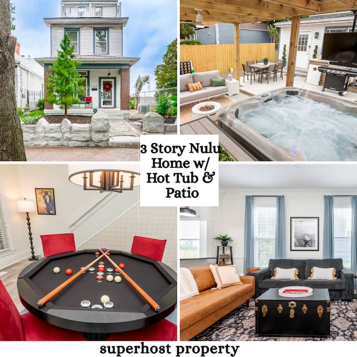 3 Story In Nulu W/ Patio+hottub - 肯塔基州