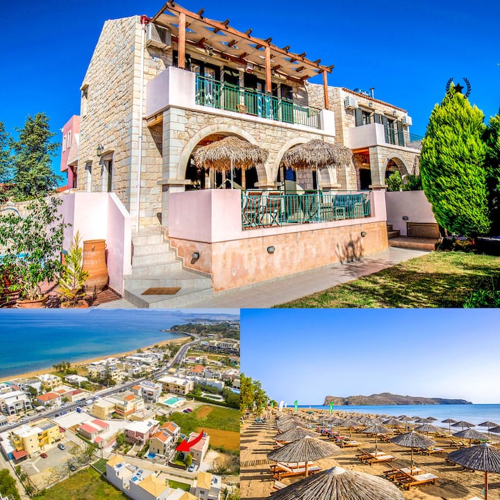 Walk To Beach, Shops, Restaurants /2 Private Pools - Chania